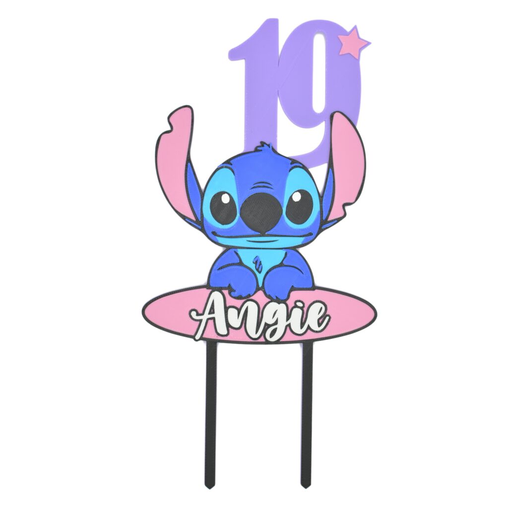 Topper Stitch, Stich, personalizowany - 3D PATI Print